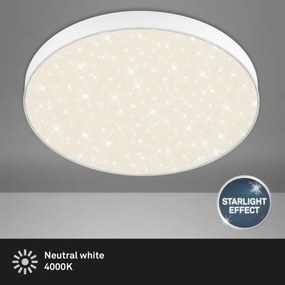 Briloner 7075-416 - LED Stropní svítidlo STAR SKY LED/24,5W/230V pr. 38 cm bílá