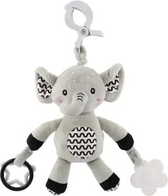 BABYTED Chrastítko Slon / Plyš / 30 cm / od 0 měsíců