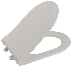Sapho Sapho, AVVA Slim WC sedátko s pomalým zavíráním, latte matná, 100787-114