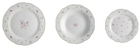 18dílná sada porcelánových talířů Brandani Nonna Rosa