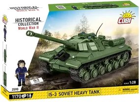 COBI 2590 II WW IS-3 / 1170 kostek / 1 figurka / 1:28 / od 9 let