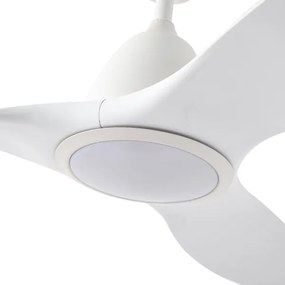 ZEVENTI - LED Stropní ventilátor URBINO LED/20W/230V Wi-Fi Tuya bílá + DO