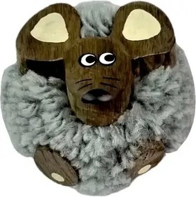 2Kids Toys Dřevěná magnetka velká pompon Myš