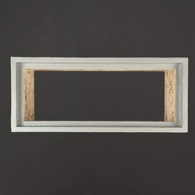 AMADEA Betonový truhlík odlehčený - hladký, 53x22,5x17,5 cm, český výrobek