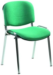 Konferenční židle Iso chrom čalouněná Alba Barva: červená