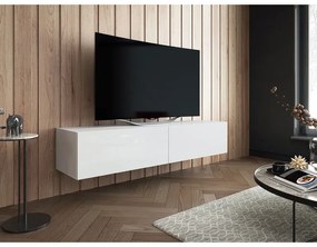 TV stolek Koda 150, Barva dřeva: Bílá + Lesk bílý Mirjan24 5902928821338