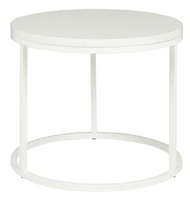 Konferenční stolek Maridex Round (bílá). 1040598