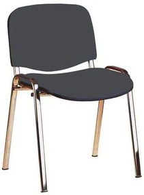 Manutan Expert  Konferenční židle Manutan ISO Chrom, antracit