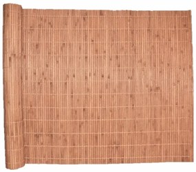 Košíkárna Rohož bambusová za postel silná 70x300 cm světle hnědá