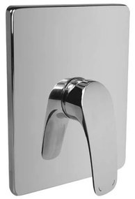Mereo Eve sprchová podomítková baterie bez přepínače Mbox hranatý kryt mosaz chrom CBV60105C