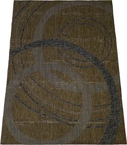 BE Koberec Eqos 0003 BROWN - hnědý obdélníkový Rozměr: 140x190 cm