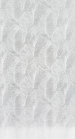 ZÁVĚS NA KROUŽCÍCH LINNEA 140X250 CM BÍLÁ