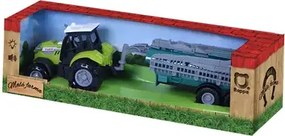 RAPPA Traktor s kropicí cisternou / Se zvukem a světlem / Vlečka odním