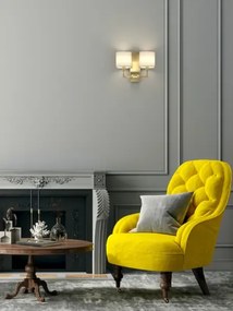 Luxusní nástěnné svítidlo Casa zlatá