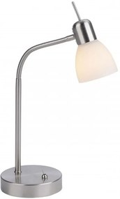 Leuchten Direkt Karo stolní lampička 1x40 W bílá 1195555