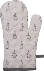 Béžová chňapka s králíčkem Bunny Buddies - 18*30 cm
