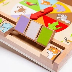 Bigjigs Toys Ruleta se zvířátky / od 3 let
