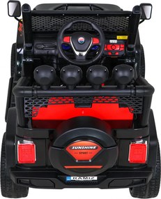 Ramiz Terénní autíčko Raptor Drifter plameny + ovladač + pohon 4x4 + úložný prostor + pozvolný rozjezd + MP3 LED