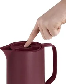Emsa Motiva 1 l bordó / Vakuová konvice (termoska) / Quick Press