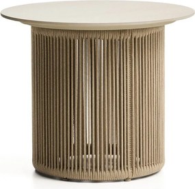 Kovový kulatý zahradní stolek ø 55 cm Orosei – Kave Home