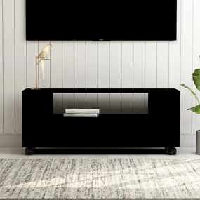 vidaXL TV skříňka 120x35x48 cm kompozitní dřevo [801349] Barva: Šedá