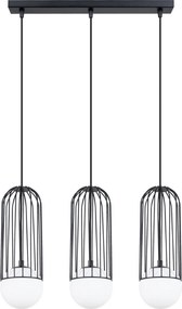 Sollux Lighting Závěsné svítidlo BRINA 3L černé