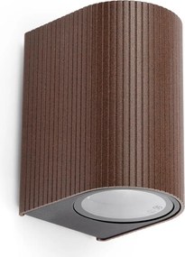 FARO 70324 - Venkovní nástěnné svítidlo ESTELA 1xGU10/5W/230V IP65 hnědá