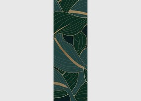 Vliesová fototapeta na zed' Noční Listí | 90 x 270 cm | DFTNVL3728