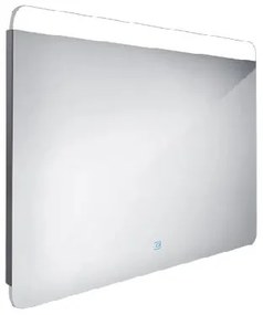 Nimco Zrcadla - Zrcadlo s LED osvětlením, 900x700 mm, dotykový senzor, hliník ZP 23019V