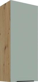 ARIA st | horní skříňka 45 G-108 1F policová | 45 cm | EXTRA VYSOKÁ | ANTI FINGERPRINT povrch | artisan/aquamarine