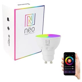 Immax NEO LITE SMART LED žárovka GU10 6W barevná a bílá WiFi