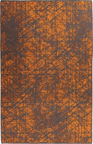 XXXLutz NAPLOCHO TKANÝ KOBEREC, 80/150 cm oranžová Kayoom - Online Only koberce & rohožky - 005937049621
