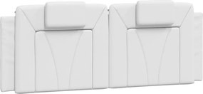 Rám postele Viana s LED bez matrace bílý 140 x 190 cm 3214016