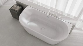 Deante Bath mixer, 4-hole, with shower set