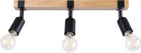Sollux Lighting Stropní svítidlo ZUCA 3 černé