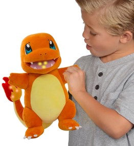 Interaktivní plyšový pokémon Charmander, 30 cm