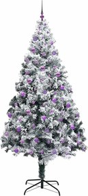 Umělý vánoční stromeček Bílá 240 cm PVC, ocel a plast 3396986