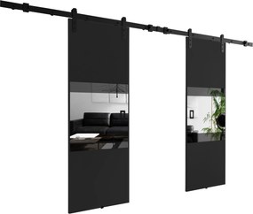 Posuvné dveře MIA DUO 132 grafitový
