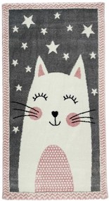 Vopi koberce Dětský koberec Kiddo F0132 pink - 160x230 cm