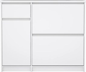 FALCO Botník Simplicity 206 bílý lesk
