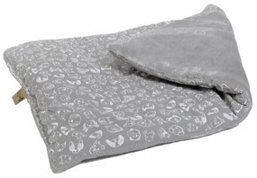 Cestovní deka - PETSY MAX, 100% bavlna + fleece Rozměr: 70x50x2,5 cm