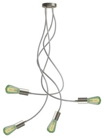 creative cables Flex 90, stropní flexibilní svítidlo, se závitem ST64 Barva: Matný bronz