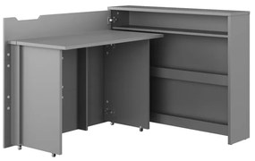 Pracovní stůl Concept Work CW-01, Barva: šedá, Strana: levá