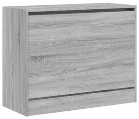 Botník šedý sonoma 80 x 34 x 63 cm kompozitní dřevo - Default Title