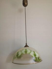 Závěsná kuchyňská lampa -linka- Orchidej