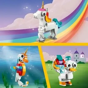 LEGO® Creator 3 v 1 31140 Kouzelný jednorožec / Počet dílků: 145 / od