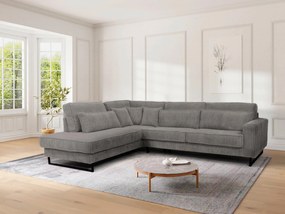 XXXLutz ROHOVÁ SEDAČKA, textil, kompozitní dřevo, šedá MID.YOU - Sedací soupravy - 000694010013
