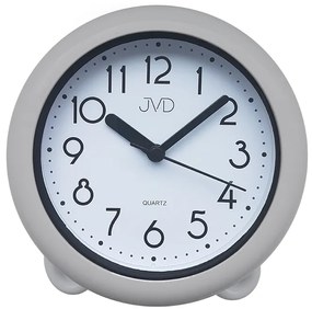 Stříbrné saunové hodiny JVD basic SH018.1 do koupelny či sauny