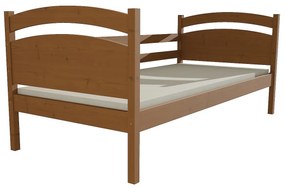 Dětská postel masiv 026 borovice masiv 90 x 200 cm dub