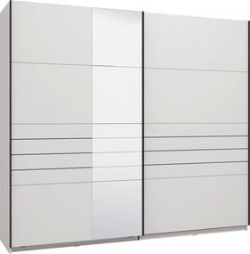XXXLutz SKŘÍŇ S POSOUVACÍMI DVEŘMI, bílá, 245/217,5/61 cm Xora - Šatní skříně - 000834015315